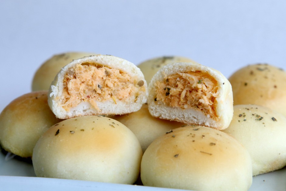 Esfiha de frango c/catupiry - Kituteria